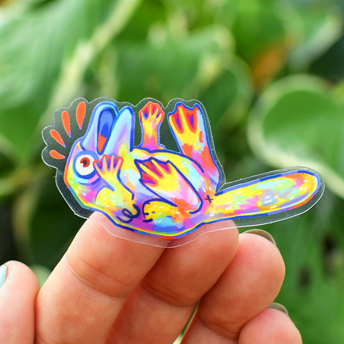 Uh-Oh, Platypus Sticker – GumiPoni